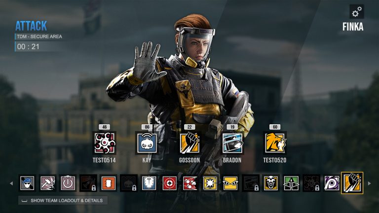 Rainbow six siege UI Redesign - rei-kim